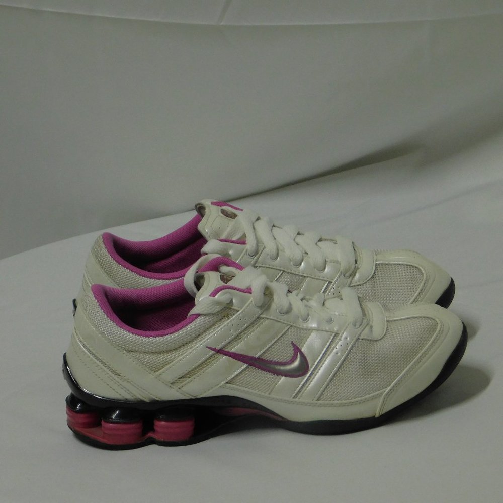 Nike Shox "Electro" Whitepearl/Silver/Purple Shoe - Gem